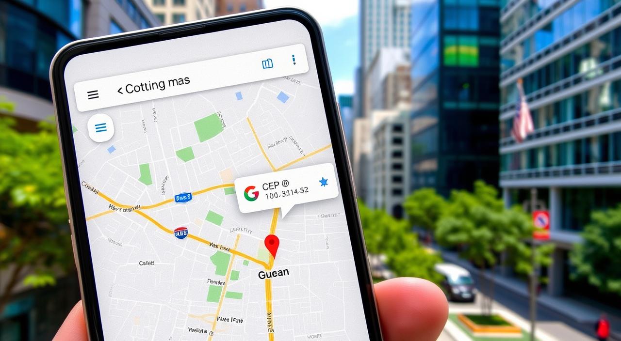Como consultar ou descobrir um CEP no Google Maps