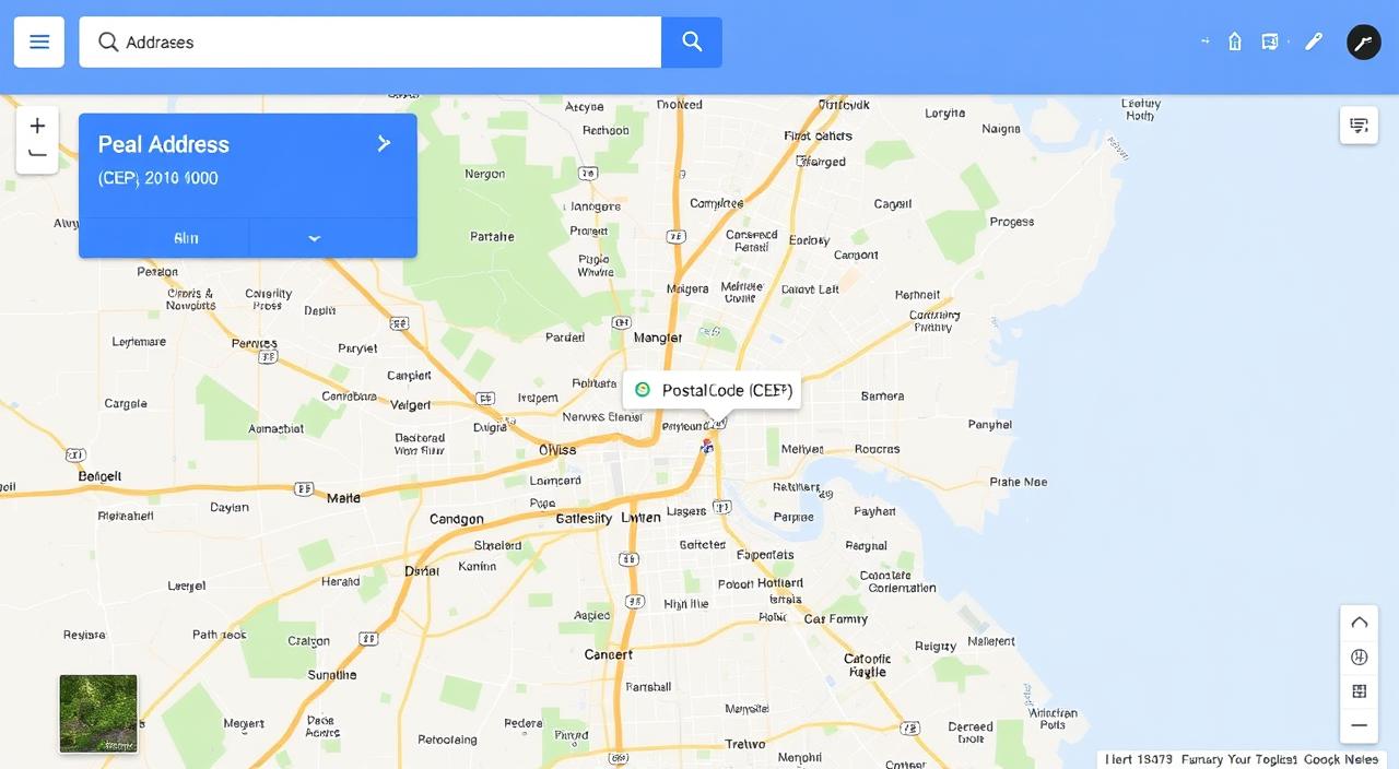 Como consultar ou descobrir um CEP no Google Maps